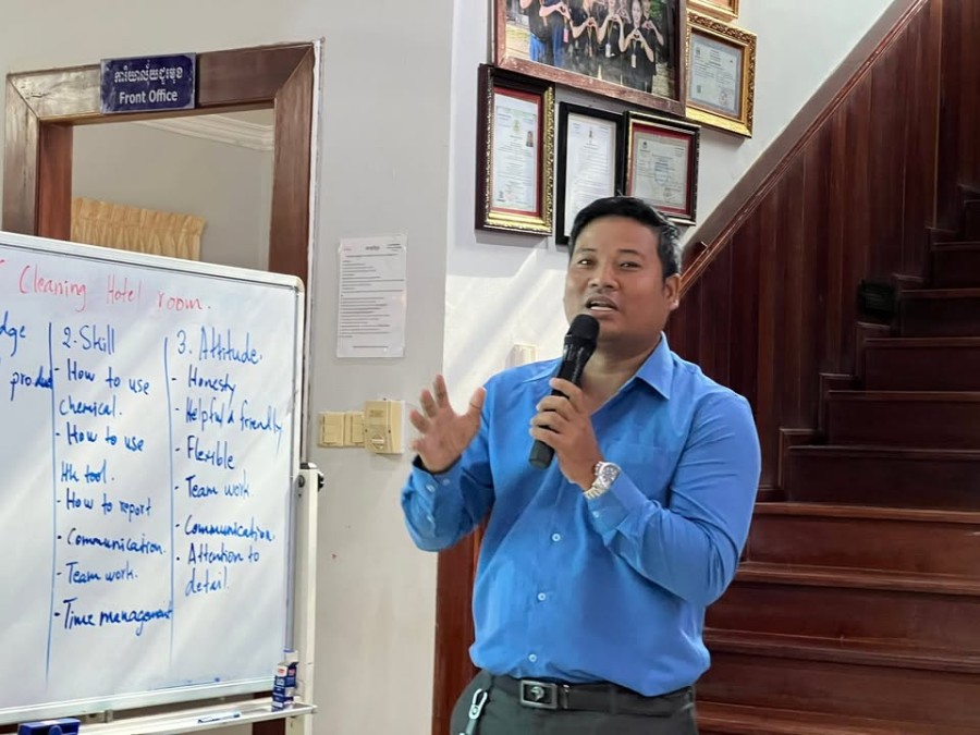 Activities of the National Master Trainer Program in Hotel Services ...